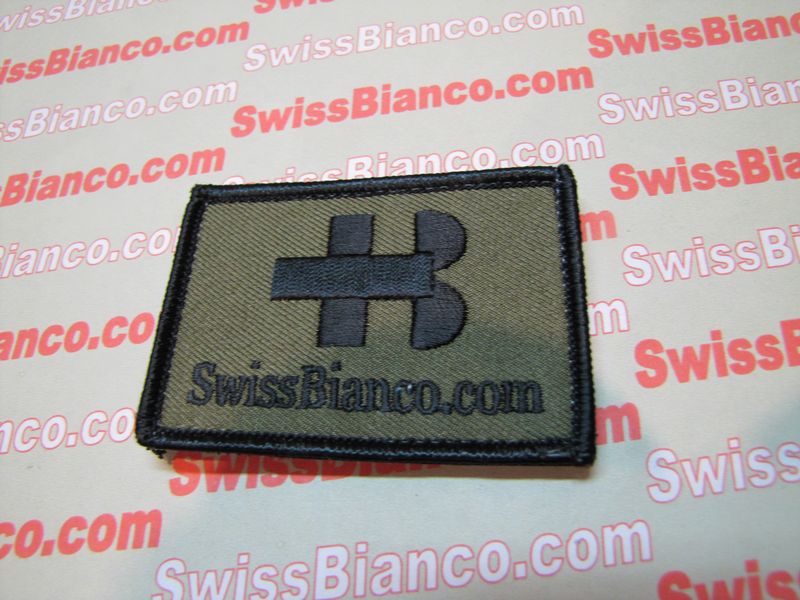 swissbianco patch olivegreen black – Swiss Bianco